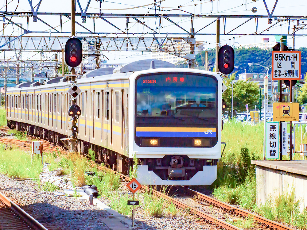 JR内房線 | 全国鉄道路線図.com